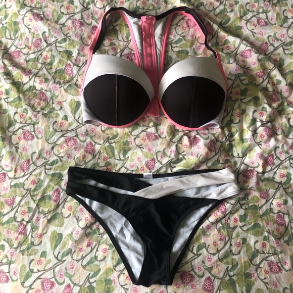 Victoria's Secret | Swim | Victorias Secret Racer Back Bikini 2piece ...